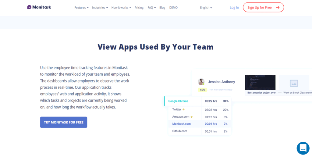 Monitask Employee Monitoring Software Review - Talent Kiwi
