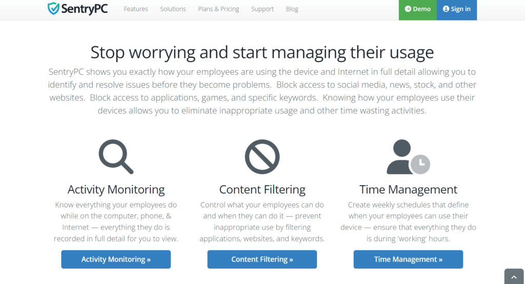 SentryPC Employee Monitoring Software Review - Talent Kiwi